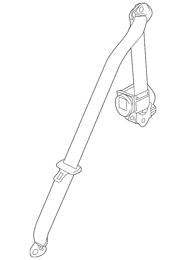 2016-2022 Chevrolet Spark Lap & Shoulder Belt 19367056 | GMPartsDirect.com