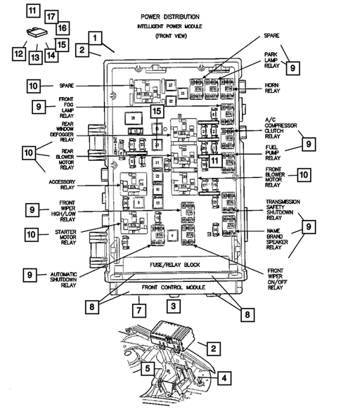 Relays for 2003 Dodge Grand Caravan | DodgeParts.com