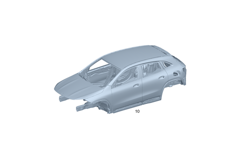 Body Shell for 2023 Mercedes-Benz GLA 250 | Mercedes-Benz USA Parts