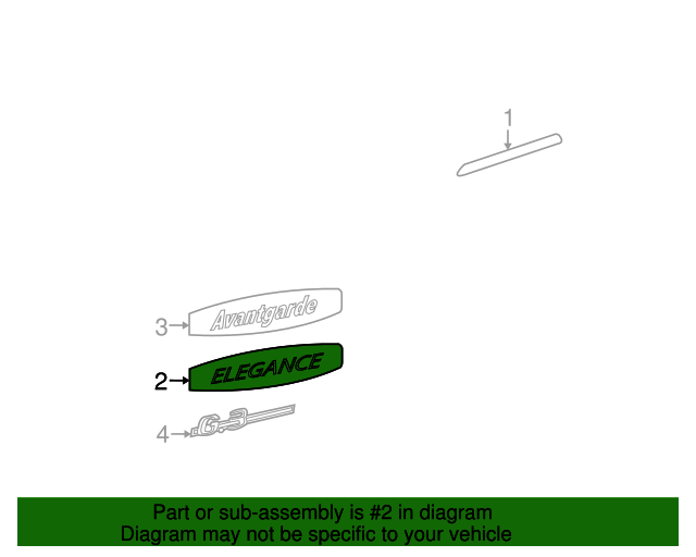 204-817-26-20 - Fender Emblem 2008-2014 Mercedes-Benz | Mercedes-Benz ...