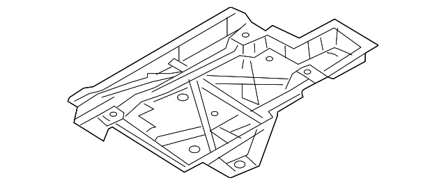 2016-2021 Mazda CX-3 Under Cover - Driver's Side (LH) D09H-56-122A ...