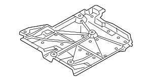 2016-2019 Mazda CX-3 Under Cover - Passenger Side (RH) DB3B-56-1Z1 ...