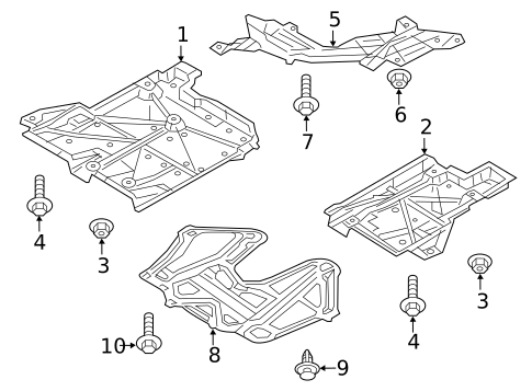 Splash Shields for 2016 Mazda CX-3 | OEM Vehicle Parts