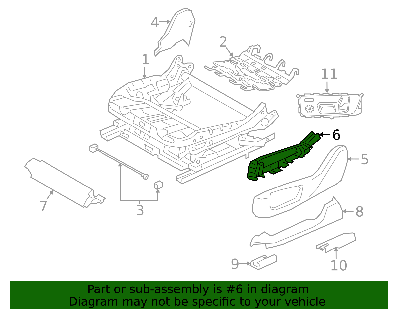 2019-2025 BMW Cover Support 52107444269 | OEM Parts Online