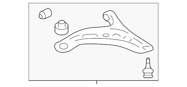 2013-2024 Toyota Lower Control Arm SU003-10056 | Toyota Parts Center