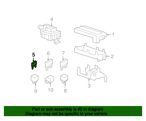 Genuine OEM Ford Part - Fuse F2UZ-14526-P | Genuine OEM Ford Parts ...
