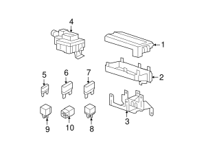 1998-2020 Ford Mini Fuse F2UZ-14526-P | QuirkParts