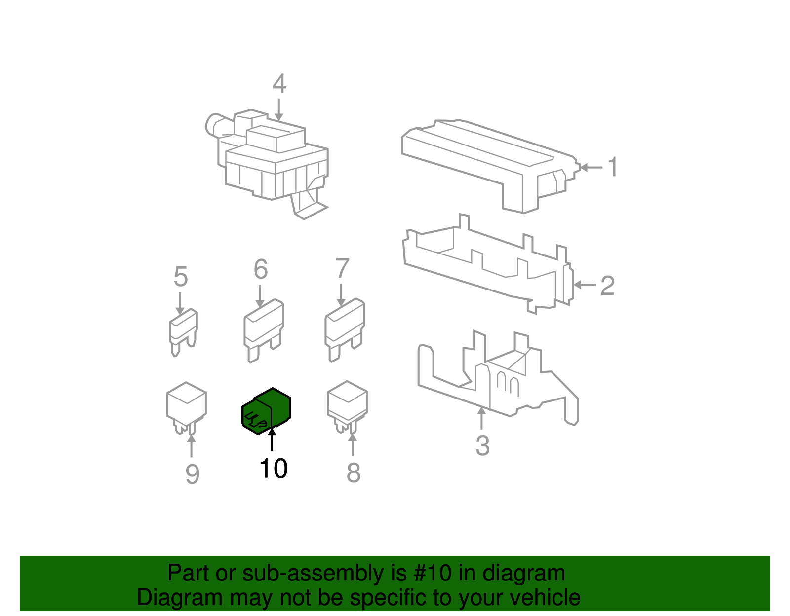 1993-2019 Ford Motorcraft™ Hazard Warning Flasher sf631 | TascaParts.com