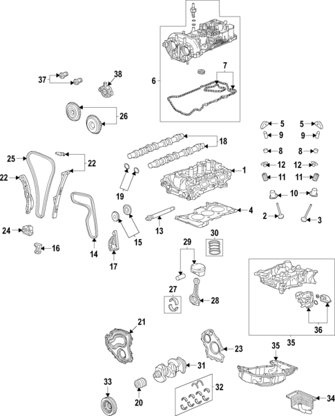 Oil Pump for 2021 Chevrolet Trailblazer | GM Parts Center
