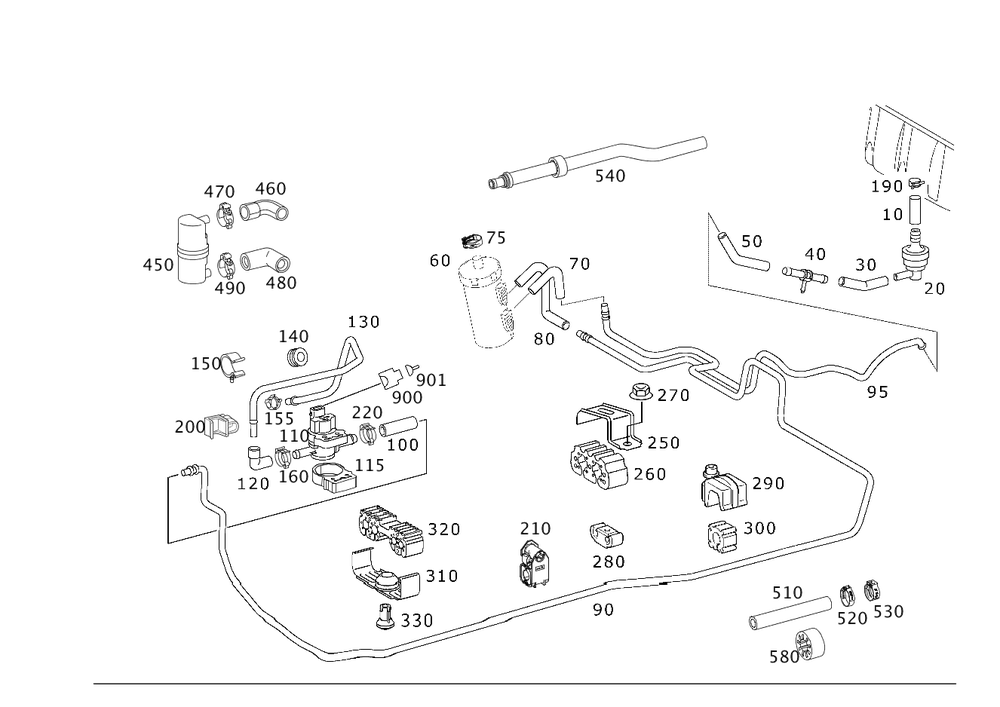 000-470-85-93 - Purge Valve 1954-2018 Mercedes-Benz | Mercedes-Benz USA ...