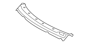 166-626-00-55 - Cowl Top Panel 2012-2019 Mercedes-Benz | Mercedes-Benz ...