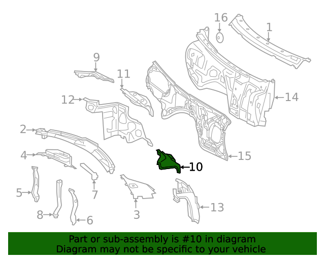 2013-2019 Mercedes-Benz Insulation 166-620-79-01 | MB OEM Parts