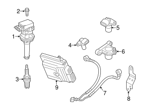 2013-2016 Volvo Spark Plug Set 31361653 | AutoNationParts.com