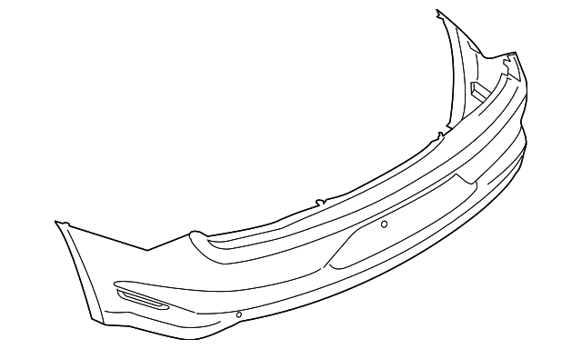 Genuine OEM Ford Part - Bumper Cover FR3Z-17K835-AL | Genuine OEM Ford ...