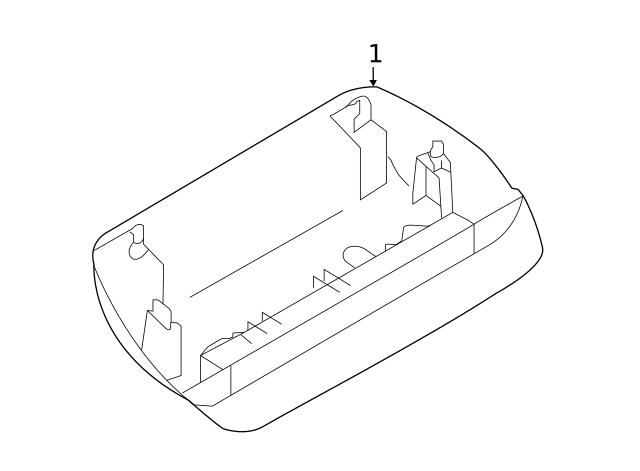 2018-2023 Nissan Kicks High Mount Lamp 26590-5RA0A | OEM Parts Online