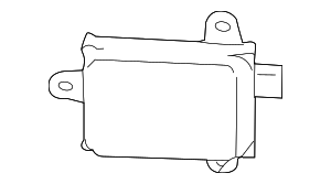 87611VA020 - Blind Spot Detection System Warning Sensor 2013-2018 ...