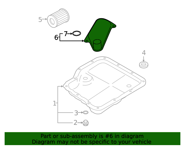 31728AA190 - Transmission Filter 2019-2024 Subaru | AutoNation Parts