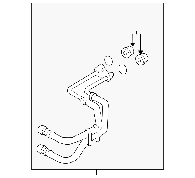 2013-2020 Ford Cooler Pipe DG9Z-7R081-A | Varsity Ford