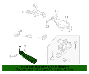 2022-2024 Mitsubishi Outlander Link Rod 4117A072 | Mitsubishi Parts ...