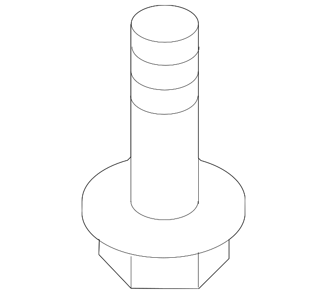 90159-60215 - Bumper Cover Retainer Screw - 1996-2022 Toyota | Sparks Parts