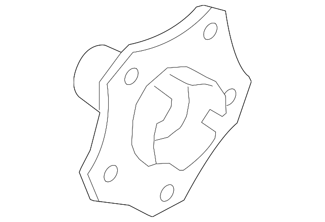 2019-2023 Porsche Front Hub 9P1-407-615 | Sunset Porsche Parts