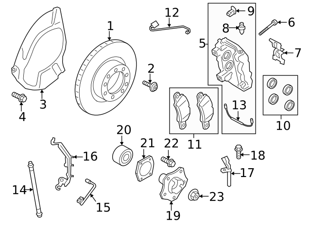 2020-2024 Porsche 911 Wear Indicator 9P1-907-637-B | Sunset Porsche Parts