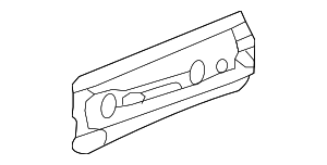 64310-TBG-A00ZZ - Extension, R Rear Inside Panel - 2016-2020 Honda ...