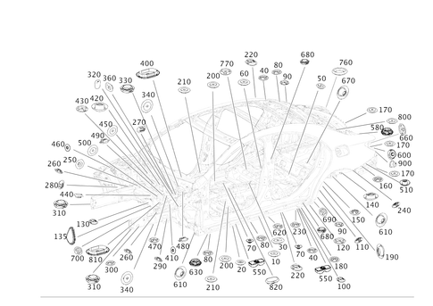 Expansion Plugs, Grommets for 2019 Mercedes-Benz CLA250 | Mercedes-Benz ...