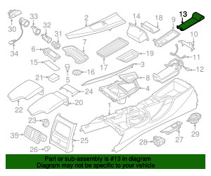 Genuine BMW 84-10-9-169-728 | Cradle Cover | FREE Shipping on Most ...