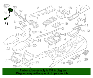 61-34-6-977-679 - Trim Plate Socket - 2012-2018 BMW | BMWPartsHub