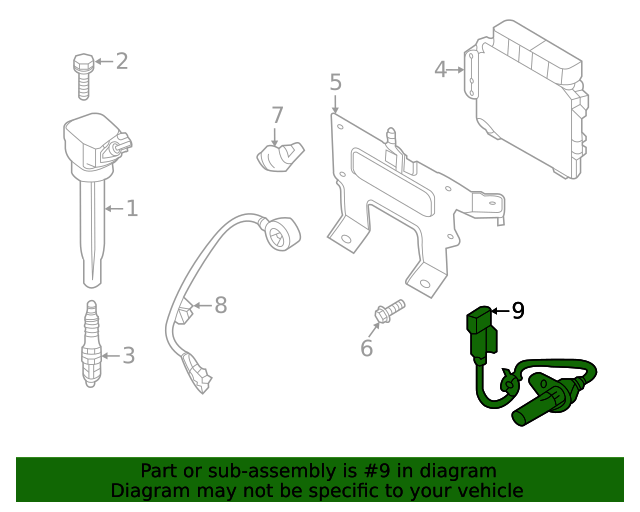 39180-2M612 - Crankshaft Sensor - 2020-2022 Hyundai | World OEM Parts ...
