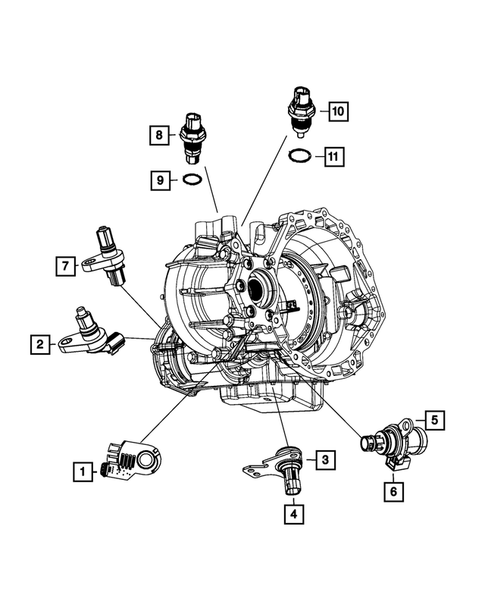 Sensors for 2018 Dodge Journey | My Mopar Parts