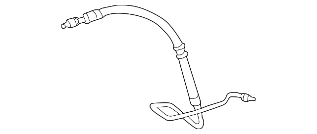 2001-2005 Porsche 911 Power Steering Pressure Line 996-347-443-54 ...