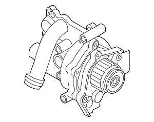 Engine Water Pump 06H-121-026-ED | AutoNationParts.com