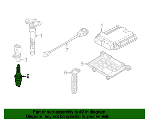 2013-2020 Audi Spark Plug 06K-905-601-M | OEM Parts Online