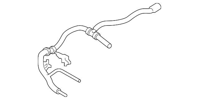 2020 Ford Explorer Overflow Hose L1MZ-8A365-AAD | TascaParts.com