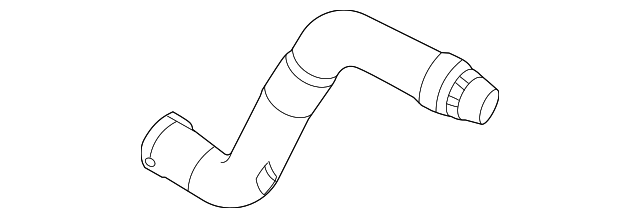 2024-2025 Ford Explorer Lower Hose R1MZ-8286-B | QuirkParts