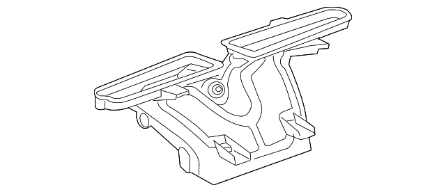2017-2021 GM Windshield Defroster Outlet Duct 84010168 | GMPartsDirect.com