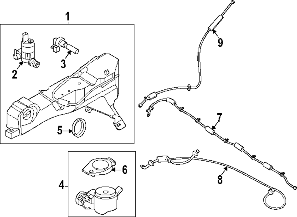 R2TZ-17A605-D - Rear Hose 2024-2025 Lincoln Nautilus | Big 3 Auto Parts