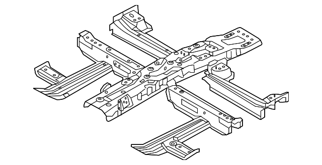 2017-2020 Kia Optima Floor Reinforced 65130 D4000 | QuirkParts