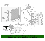 84394062 - Front Bumper Shutter Baffle 2021-2022 Chevrolet Colorado ...