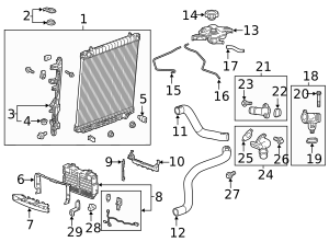 2014-2020 GM Coolant Temp Sensor 12650595 | TascaParts.com