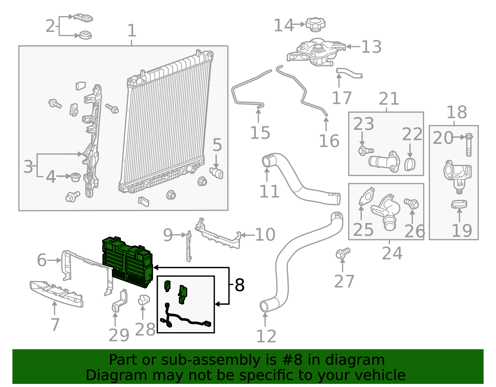 86533307 - Shutter 2015-2022 GM | GM Wholesale Direct