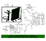 2017-2021 GM Engine Radiator 84671373 | TascaParts.com