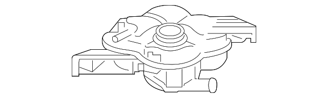 2015-2022 GM Radiator Surge Tank 84388367 GM | GMPartsDirect.com