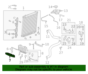 2021-2022 Chevrolet Colorado Baffle 86779556 GM | GMPartsDirect.com