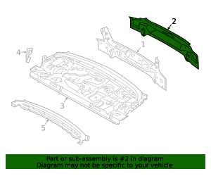 41007488073 - 2019-2024 BMW Outer Panel (41-00-7-488-073) | Parts ...