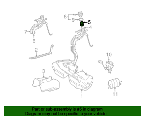 202-997-26-81 - Grommet 1994-2009 Mercedes-Benz | Mercedes-Benz USA Parts