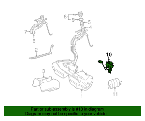 2094701394 - Fuel Gauge Sending Unit 2003-2009 Mercedes-Benz ...