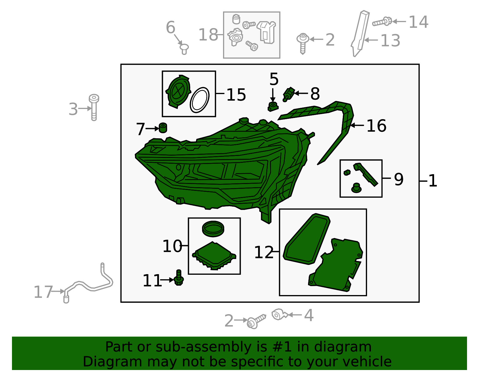 2019-2024 Audi Q3 Headlamp Assembly 83A-941-774-B | Audi USA Parts